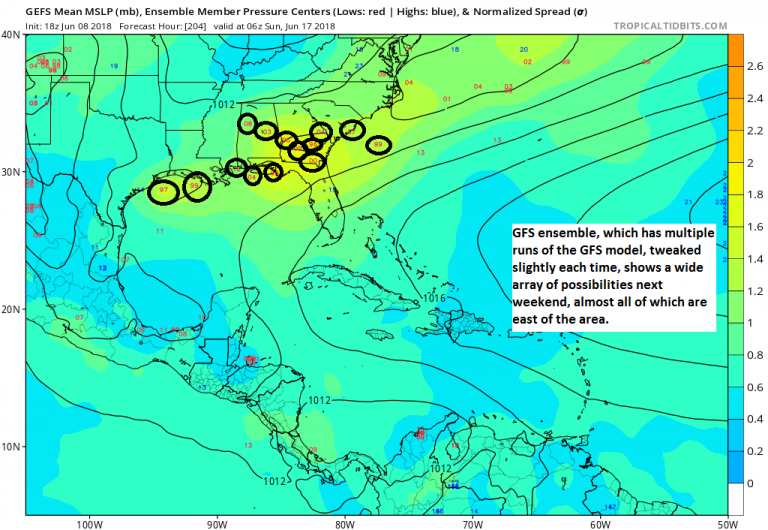 Yes, we saw the Friday PM GFS model; we aren’t stressing – Space City ...