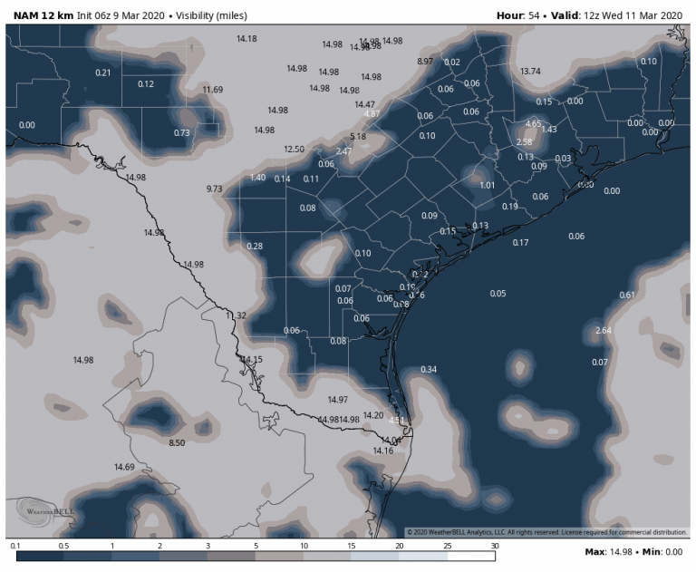 Murky week ahead as early spring weather settles in over Houston ...