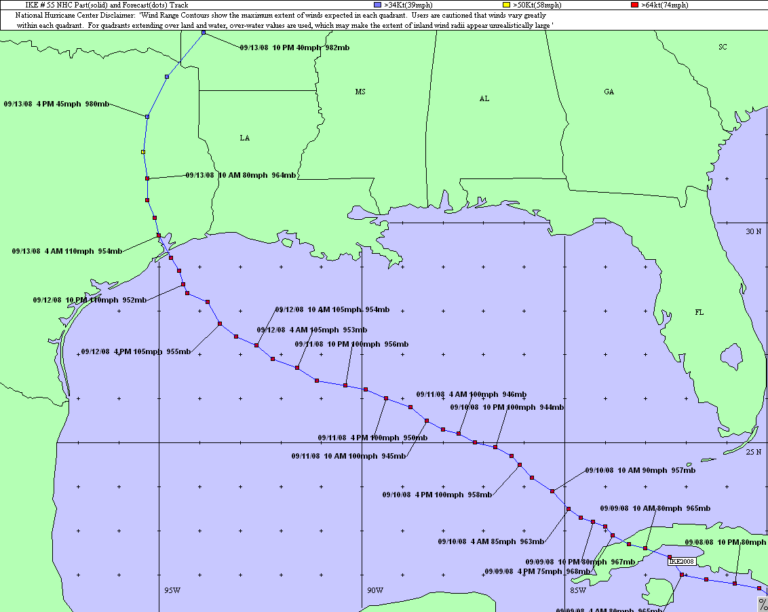 Models have trended west with Laura, and that’s not good for Houston ...