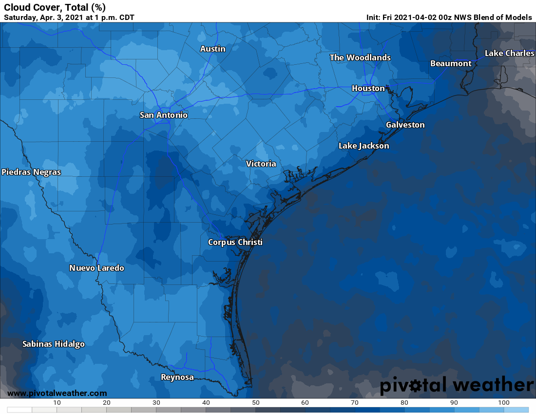 Cool but just a little gray at times for Easter weekend – Space City ...