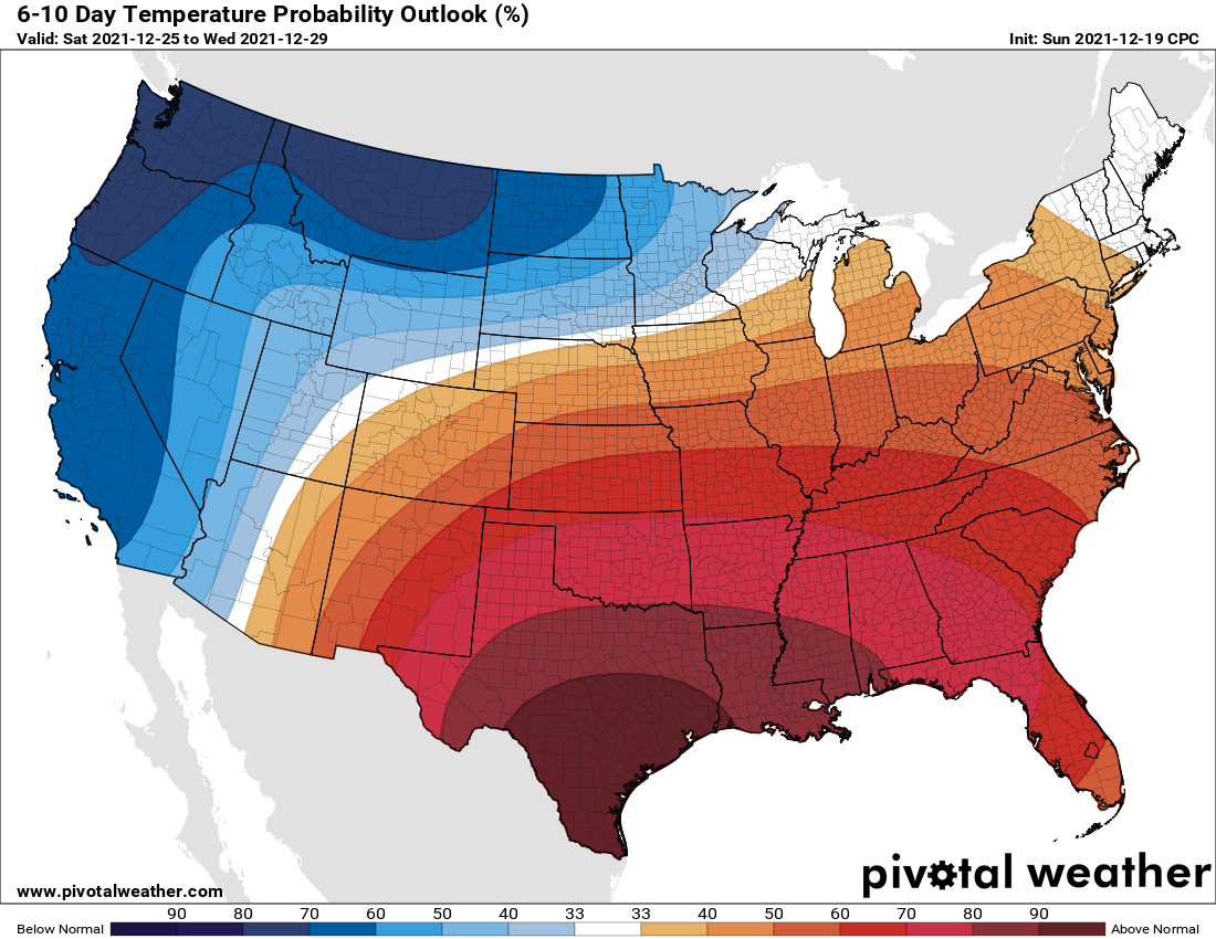 Confidence is now high in our Christmas forecast: Warm, humid, and ...