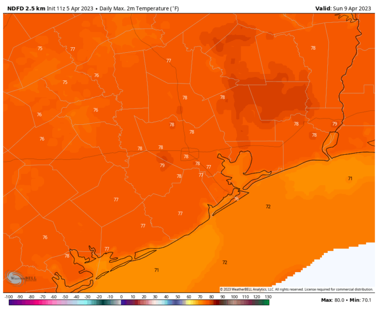 Houston will see the potential for heavy rainfall beginning later today ...