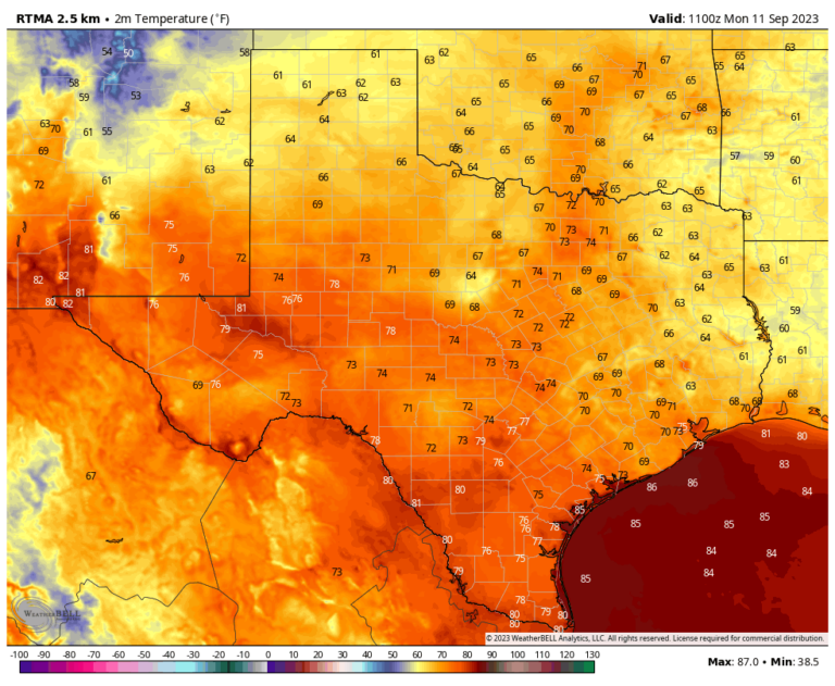 Houston’s nighttime temperatures finally turn a little bit cooler as ...