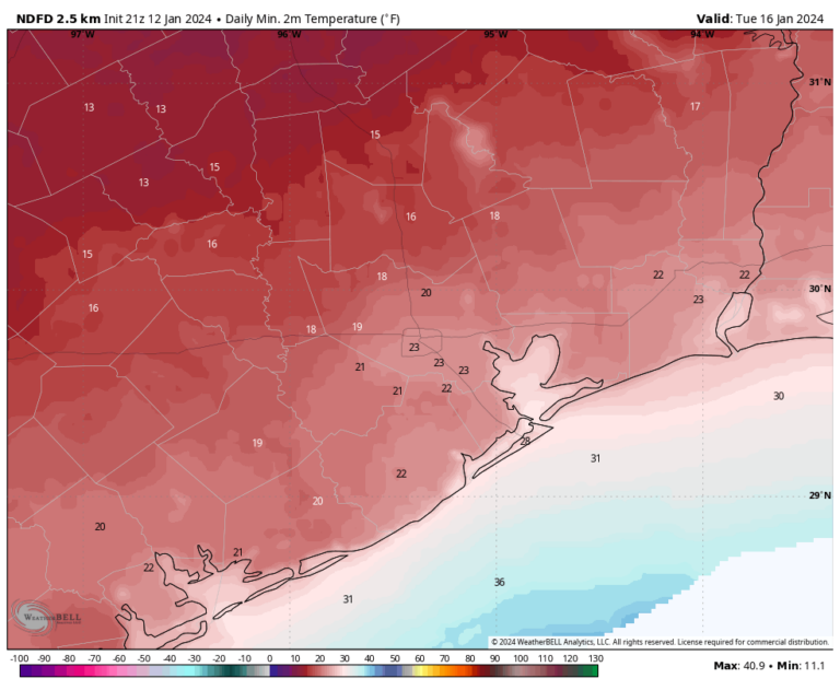 What to expect across Texas with the hard freeze; latest on timing and ...
