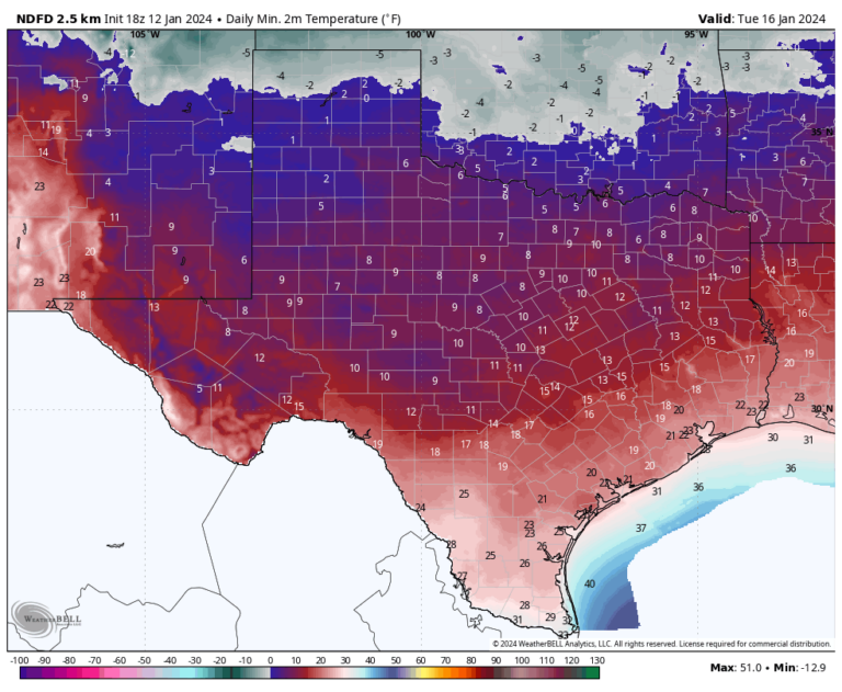 What to expect across Texas with the hard freeze; latest on timing and ...