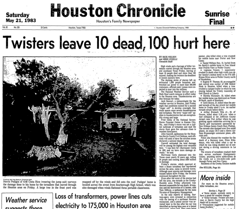 It’s official: Houston just experienced a derecho. What is that, and ...