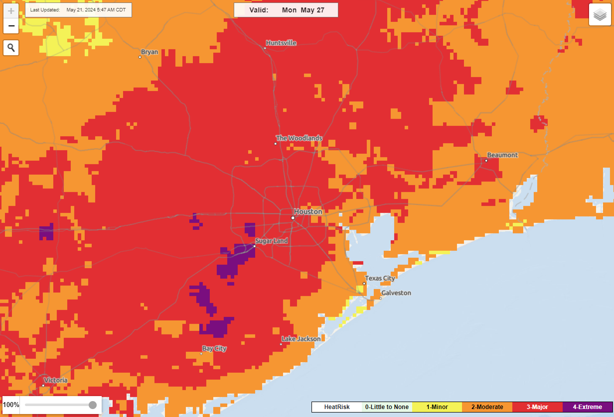 Summer is here: Let’s talk heat forecasting – Space City Weather