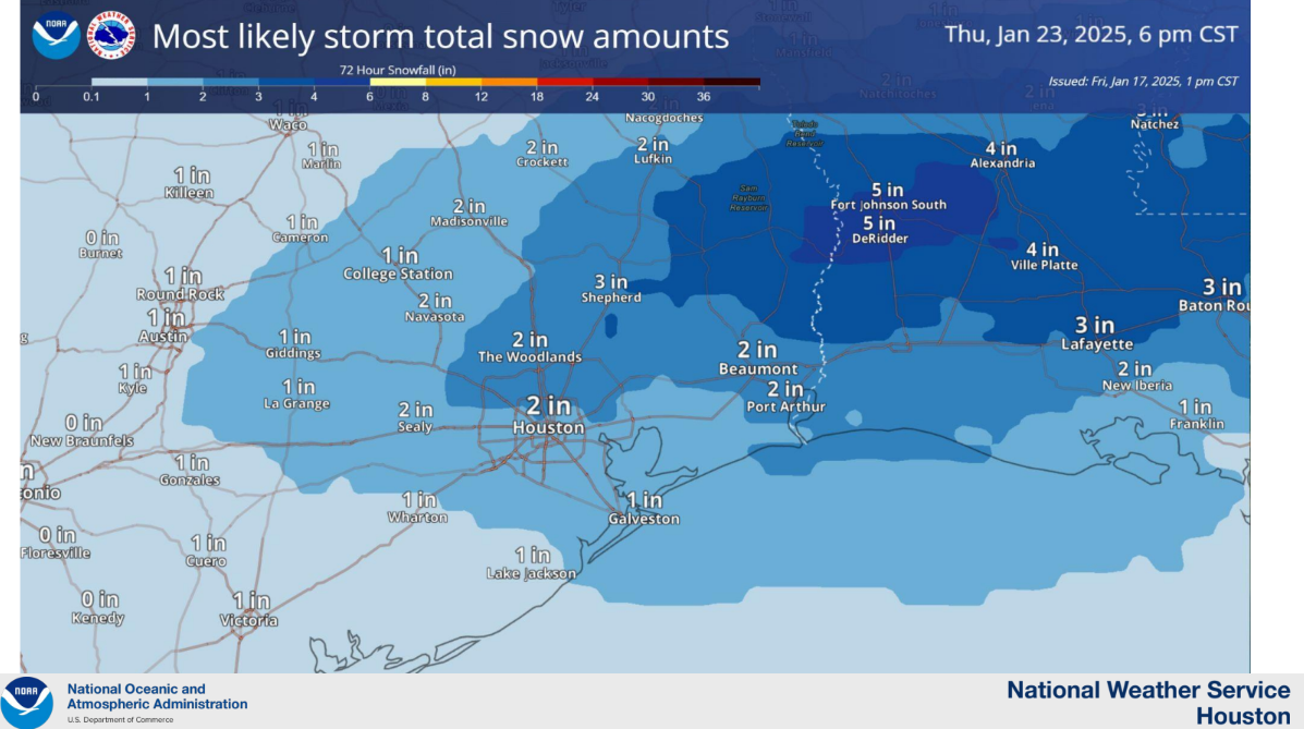 Confidence is increasing in a hard freeze for Houston, and a ...
