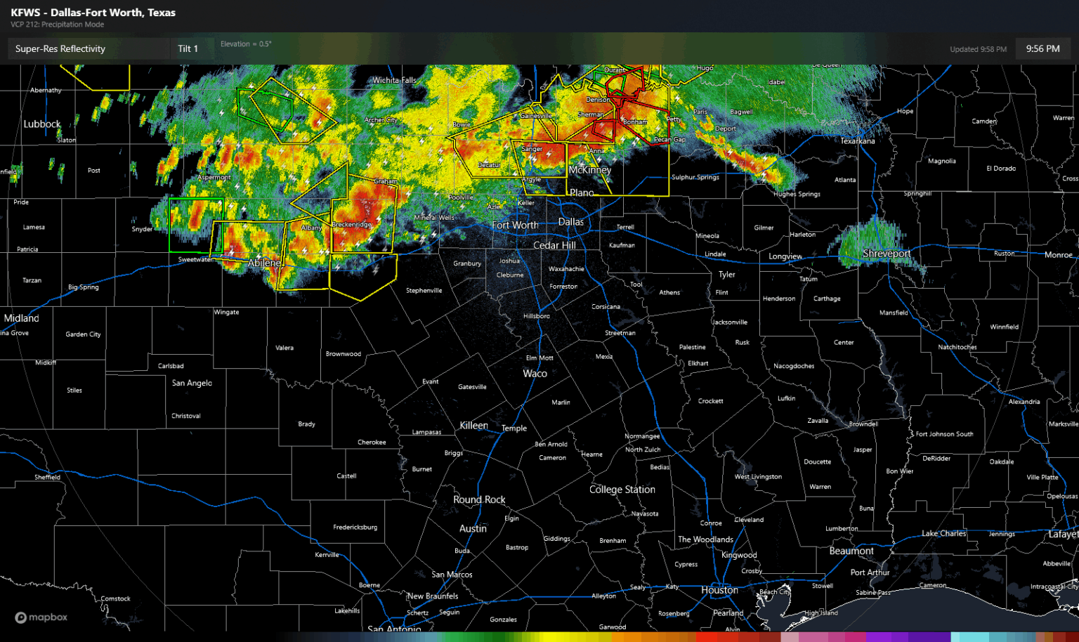 An early wake-up call from thunderstorms is possible on Monday in parts ...