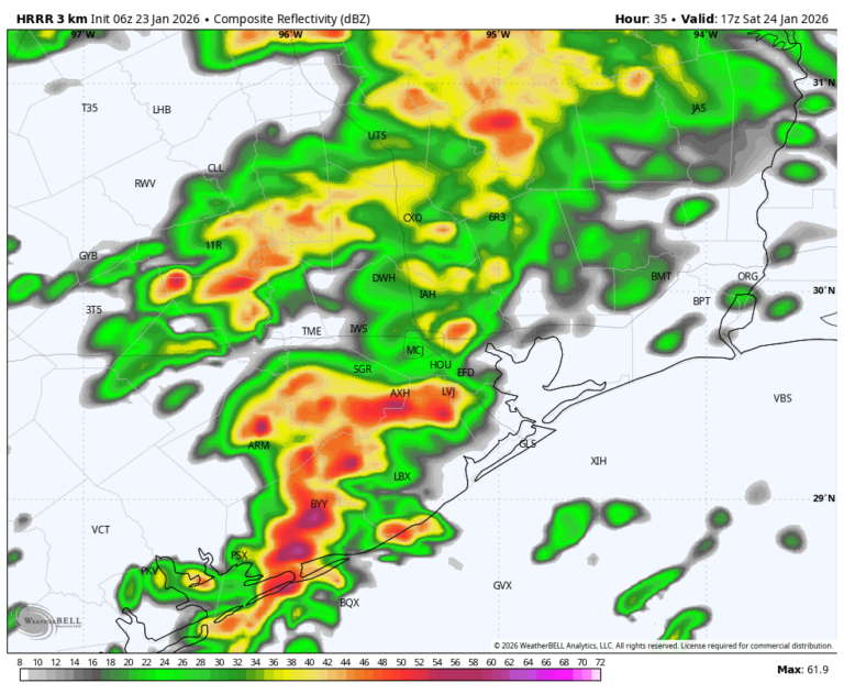 The Arctic front is now nearing Texas. Here’s the latest on what it ...