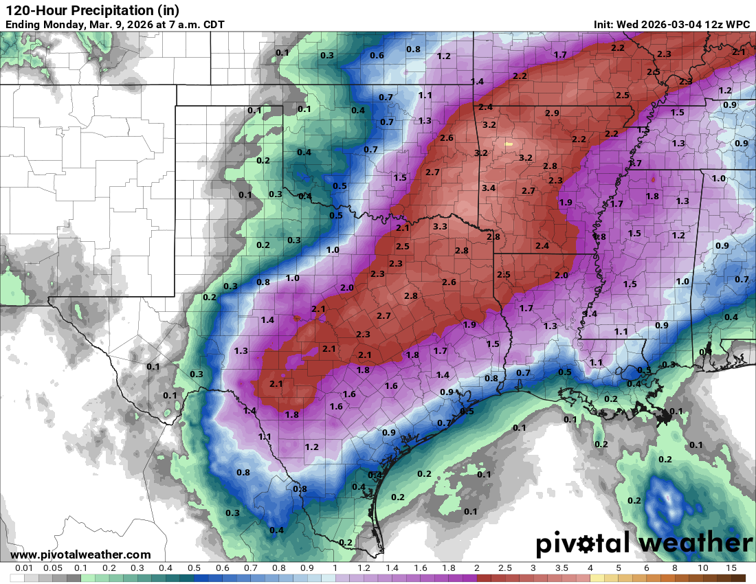 Much needed rain is coming this weekend to Houston, but how much ...